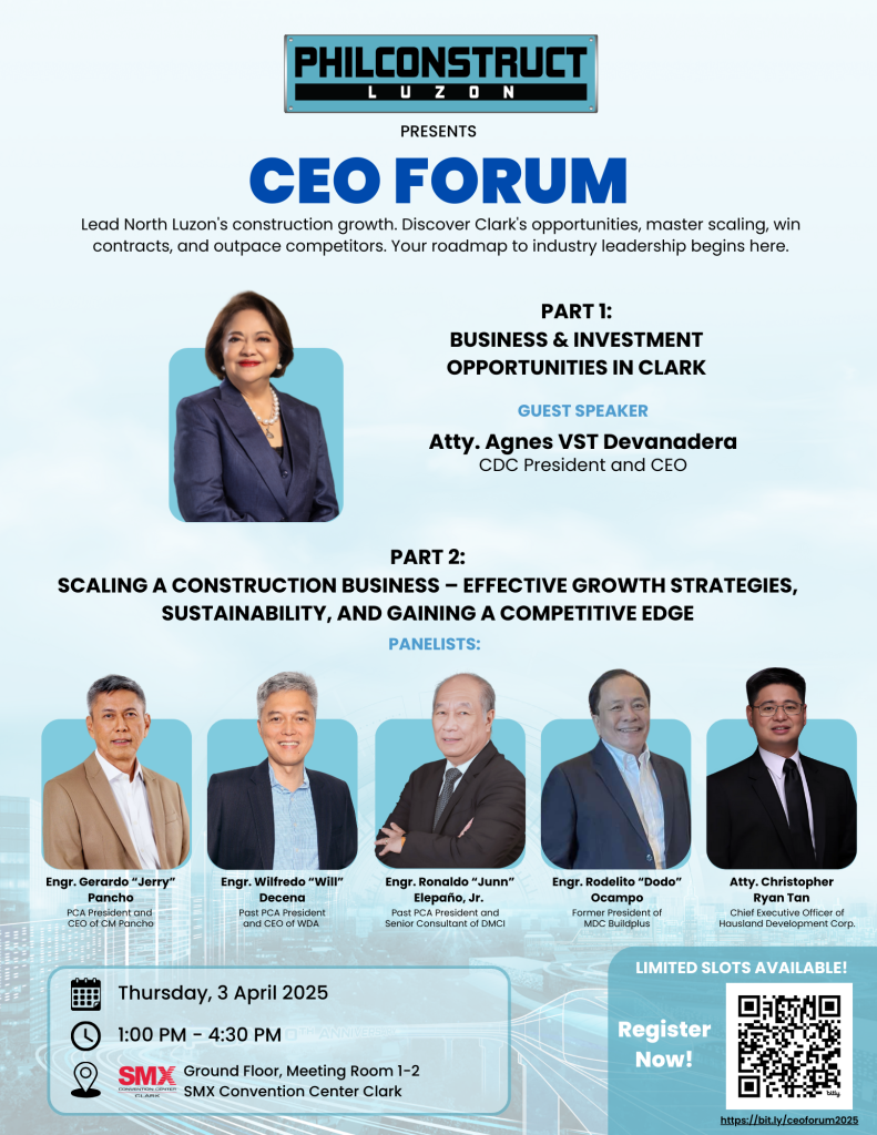 Activities – PHILCONSTRUCT MANILA 2025